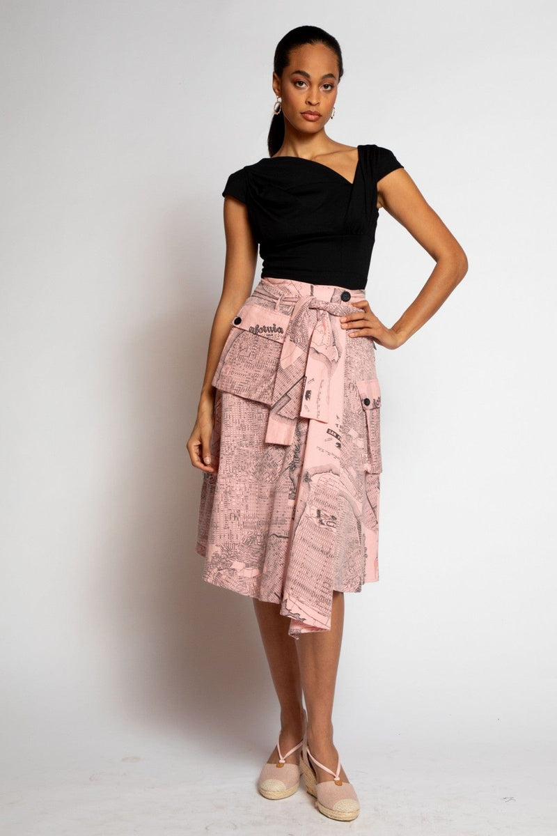 Hope Skirt - California Map – Eva Franco