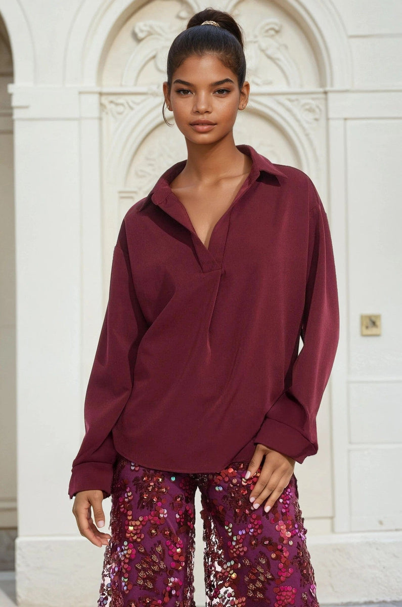 Dolvan Long Sleeve Blouse – Eva Franco