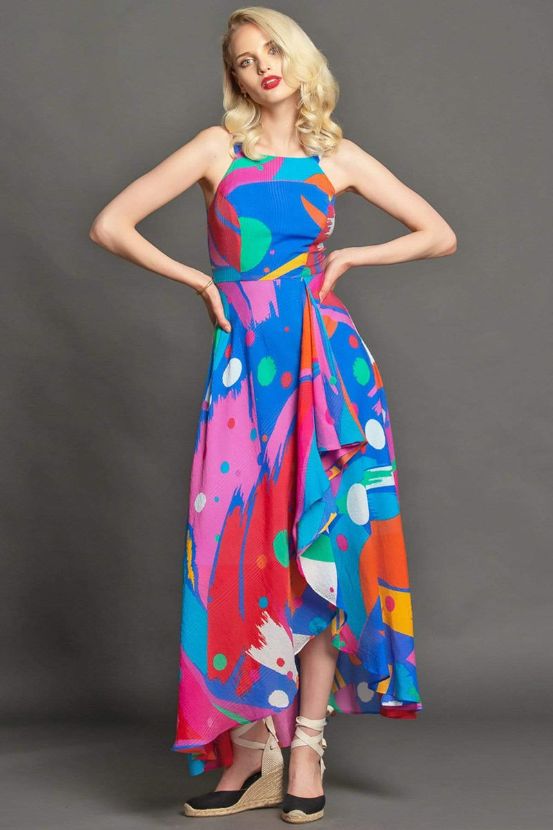 Jenine Maxi Dress - Miami Vibes – Eva Franco