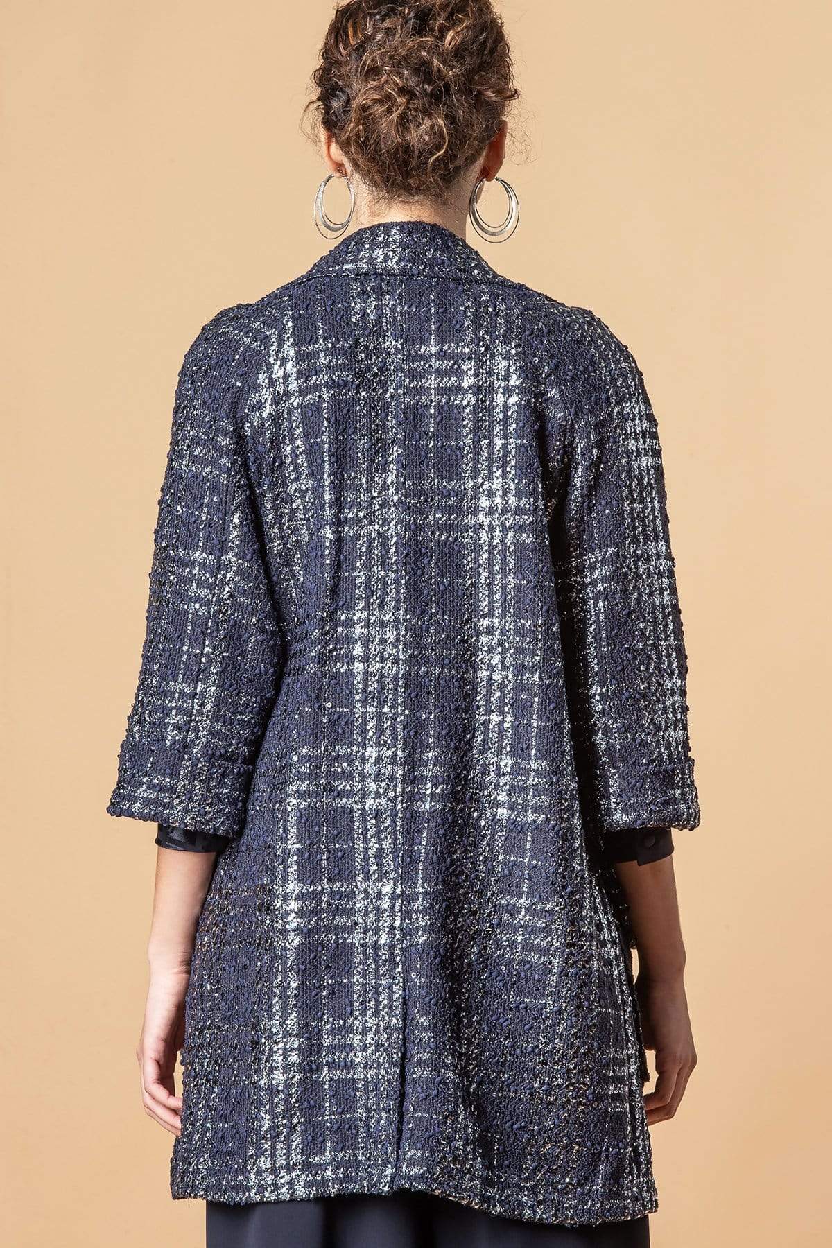 Logan Coat - Midnight Paris – Eva Franco