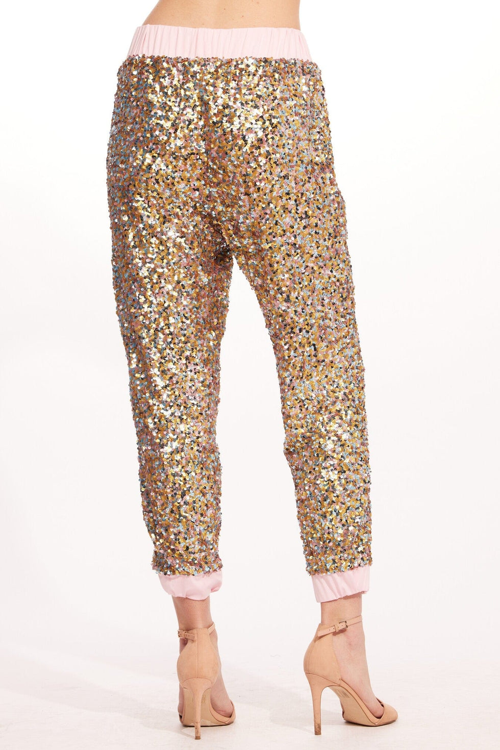 Sequin Fernanda Jogger Pants Wanderlust – Eva Franco