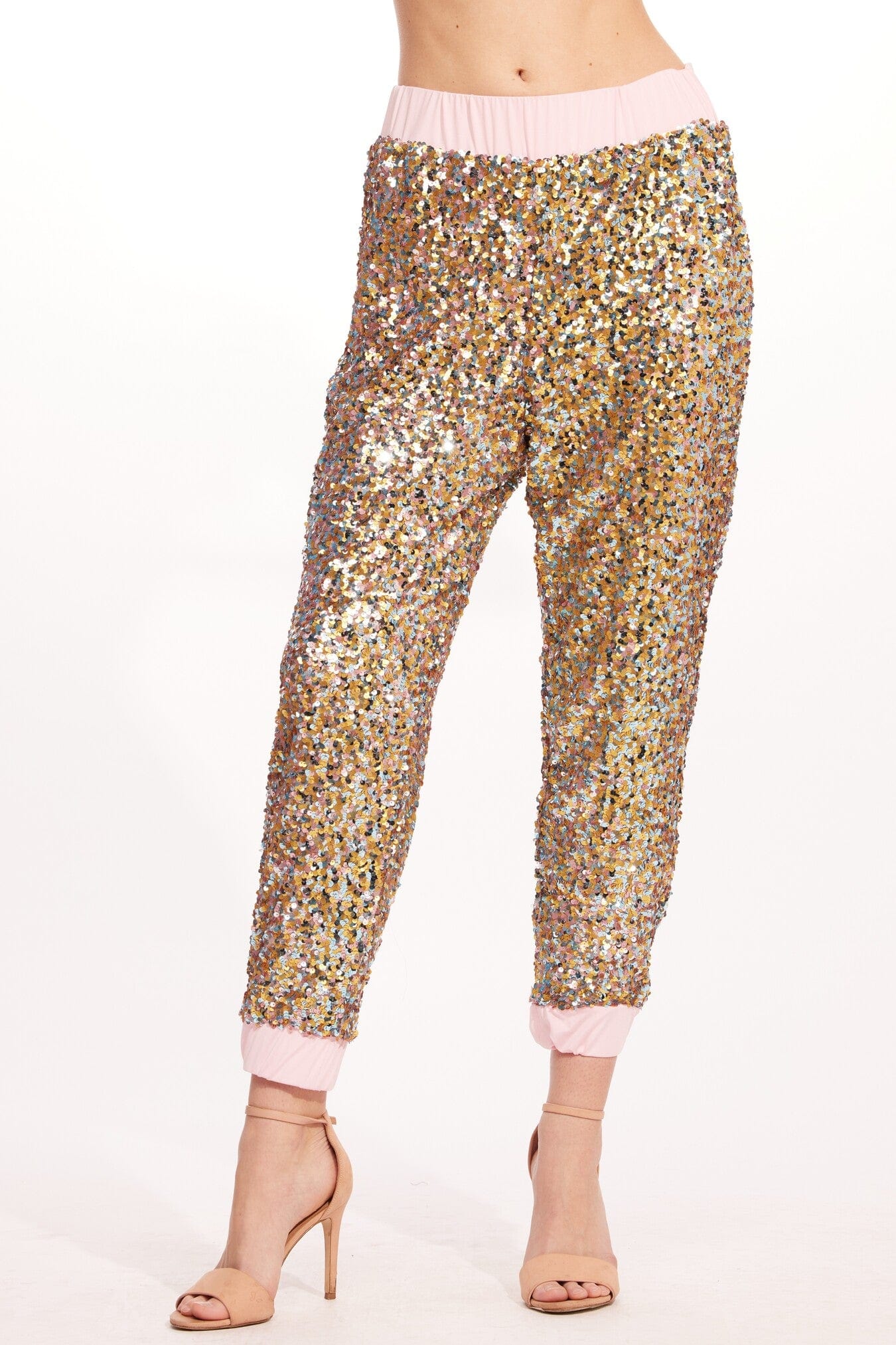 Sequin Fernanda Jogger Pants Wanderlust – Eva Franco
