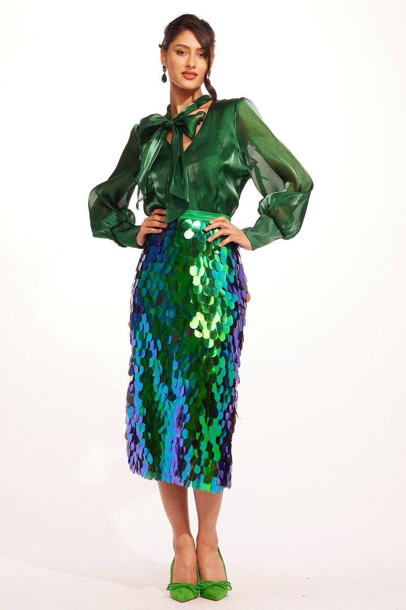 Rita Skirt - Mermaid – Eva Franco