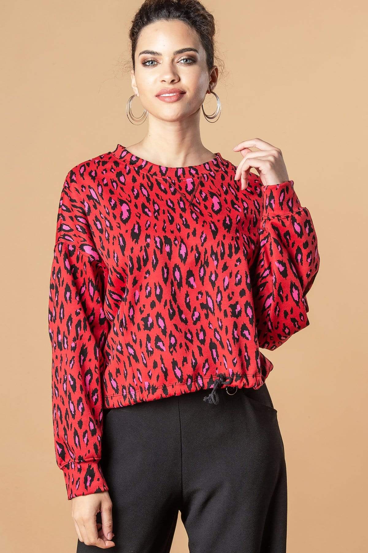Dash Sweatshirt - Pink Tigress – Eva Franco